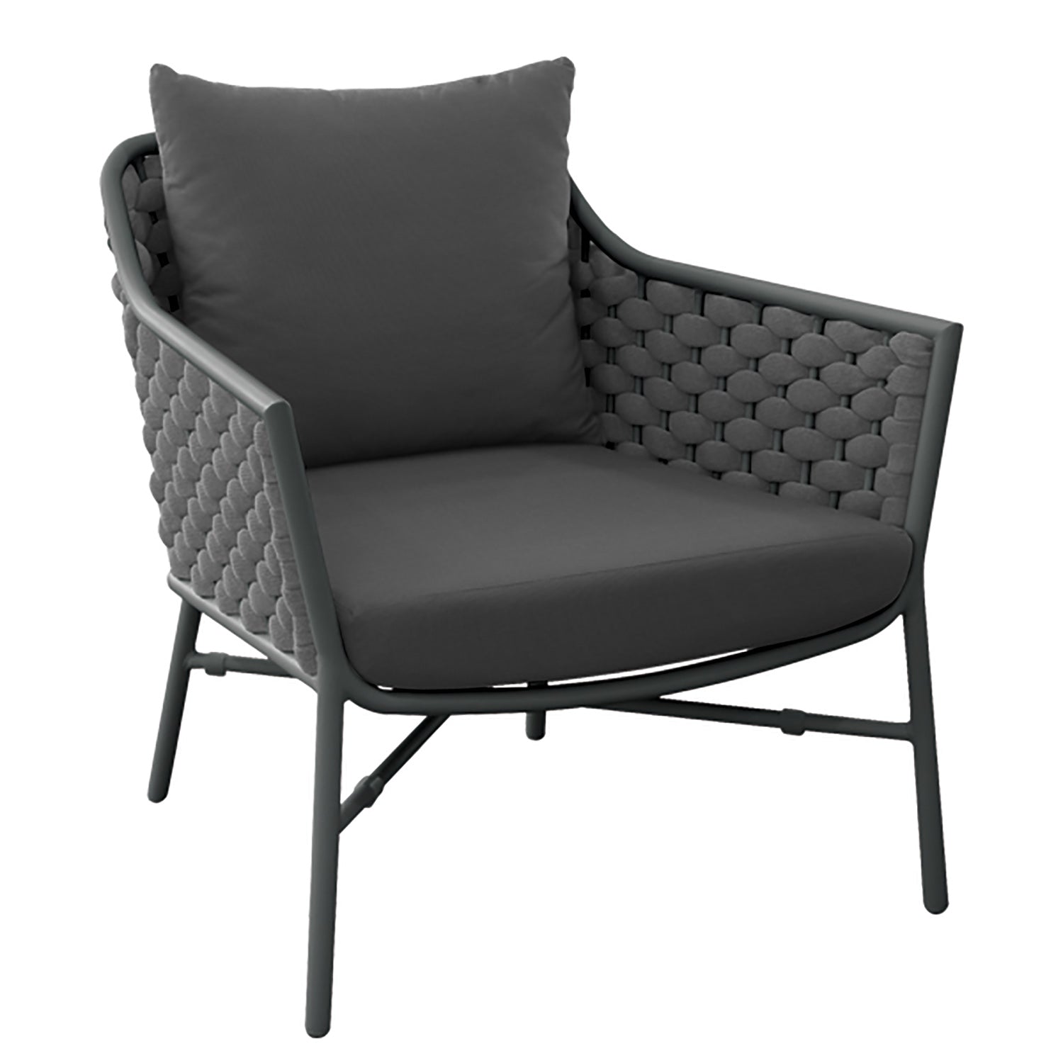 RIO Butaca apilable con cojines – Alaire